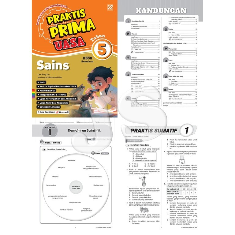 PRAKTIS PRIMA UASA TAHUN 5 KSSR SEMAKAN 2025 | PRAKTIS ASAS ...