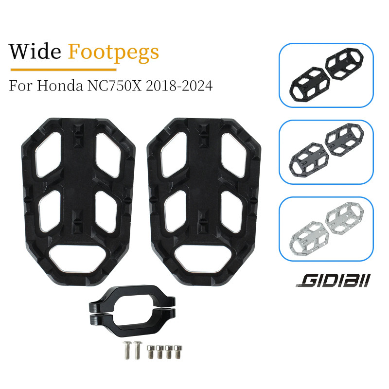Front Footrest Extension Pad For Honda NC750X 2018 2019 2020 2021 2022 ...