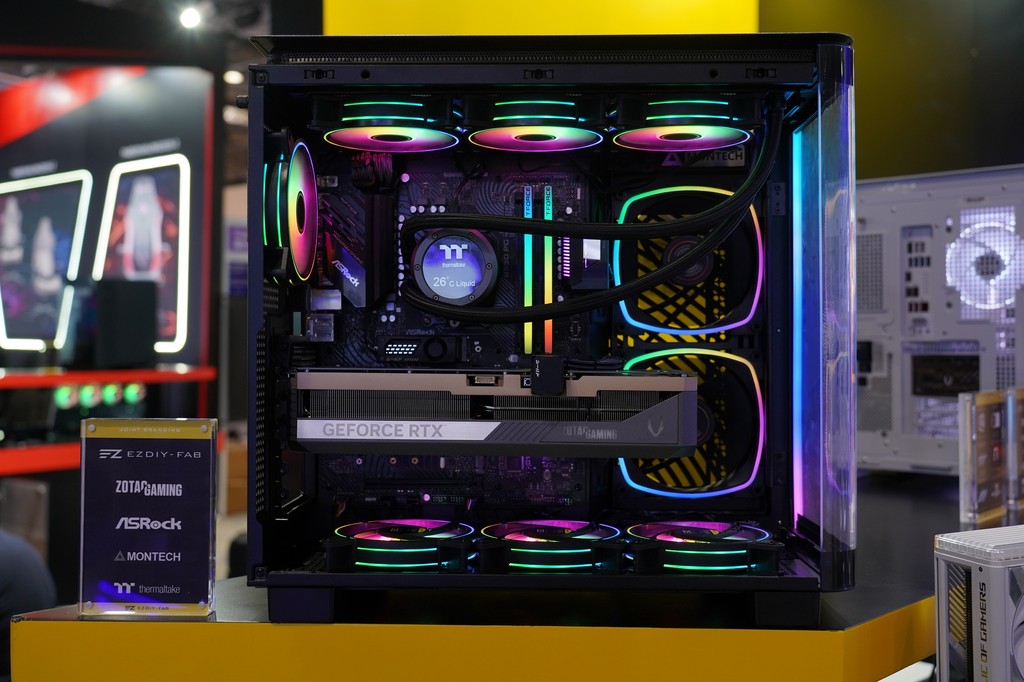 EZDIY-FAB 12VHPWR Shield PCIe 5.0 GPU Angle Adapter 180 Angle Extension ...