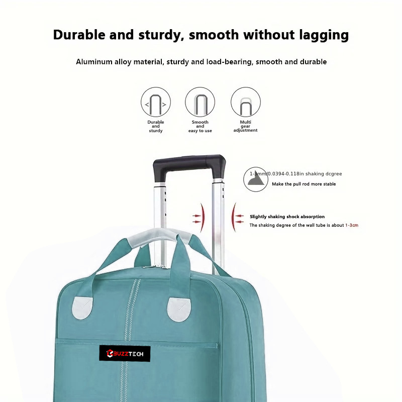 BuzzTech Beg Bagasi Troli Kembara Trolley Travel Luggage Bags Unisex ...