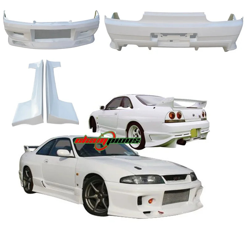 Hot Sale Top Do Luck Body Kit For Skyline R33 2 Door 1993-1998 Front ...