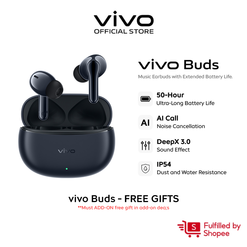 [FREE GIFT] vivo Buds (Random Colour) | Shopee Malaysia