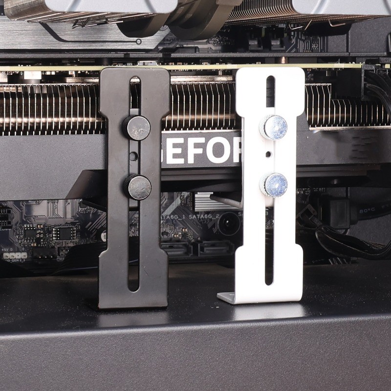 Iron Graphics Card Bracket Anti Sag, Heavy Duty GPU Support Bracket ...