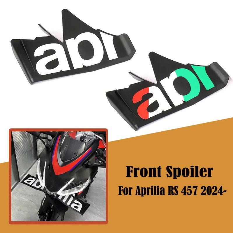 For Aprilia RS457 RS 457 2024 Logo ABS Front Fairing Winglets ...
