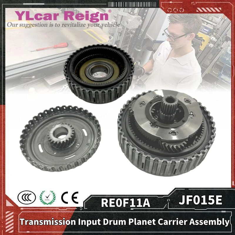 JF015 JF015E RE0F11A CVT Automatic Transmission Gearbox Clutch Input Drum Planet Carrier ...