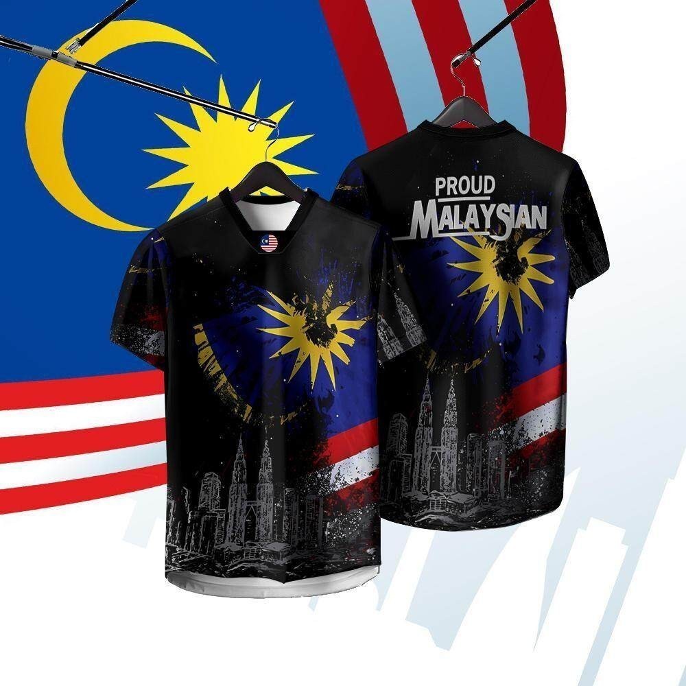 Free Custom Name Merdeka Clothes 68 Year T Shirt Sublimation T Shirt ...
