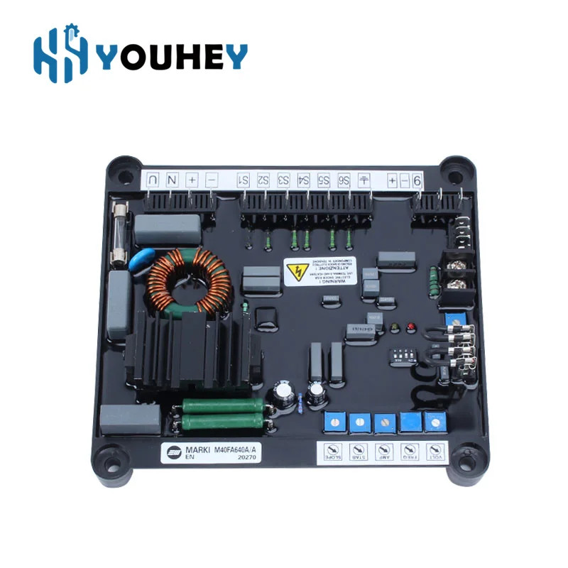 M40FA640A Marelli Generator Spare Parts AVR Automatic Voltage Regulator ...