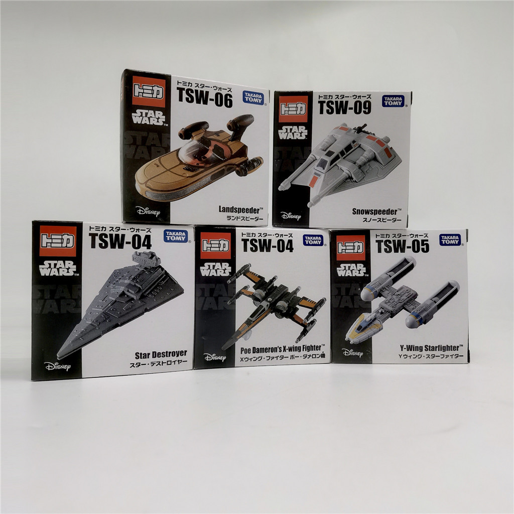 Takara Tomy TSW Star Destroyer X-Wing Fighter Y-Wing Starfighter Landspeeder Snowspeeder Vehicle ...