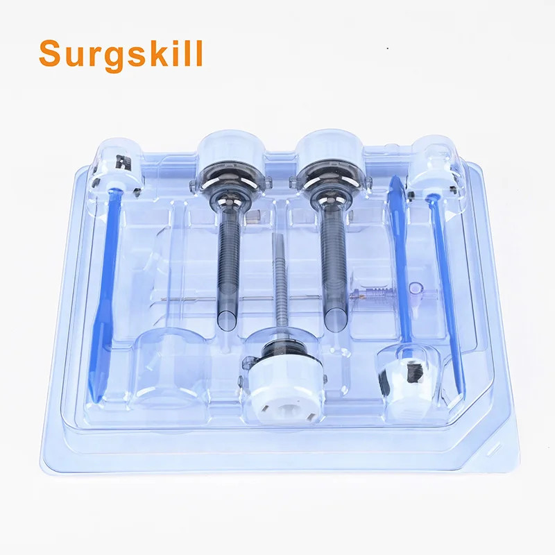 Medical Sterile Disposable Trocar Set 5mm+10mm+12mm with Veress Needle ...