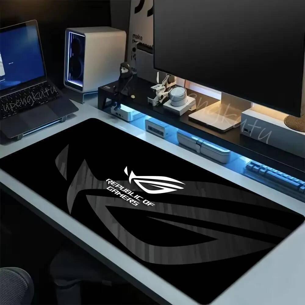XXL ROG Game MousePad Black ASUS Mouse Pads Large Lock Edge 400x900 ...