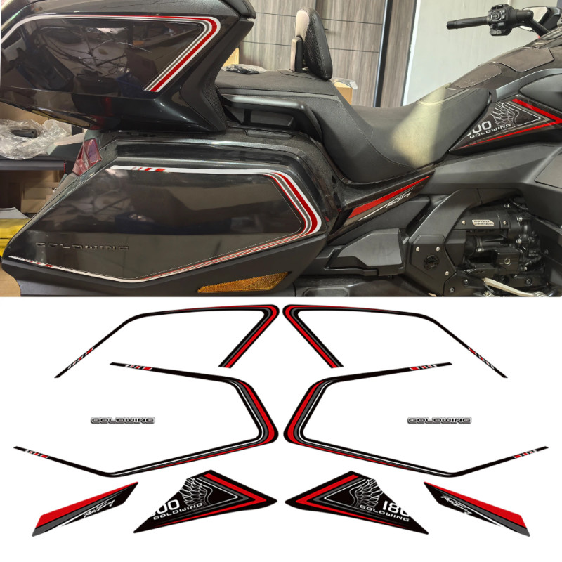 Goldwing Gold wing GL1800 F6B Tour Fit Honda Protector Tank Pad Grips ...