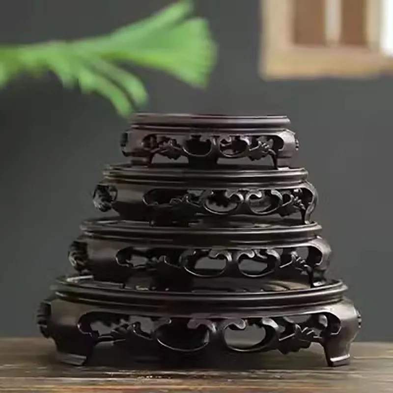 Plastic Waterproof Flower Pot Base, Tray Bracket, Round Decoration ...