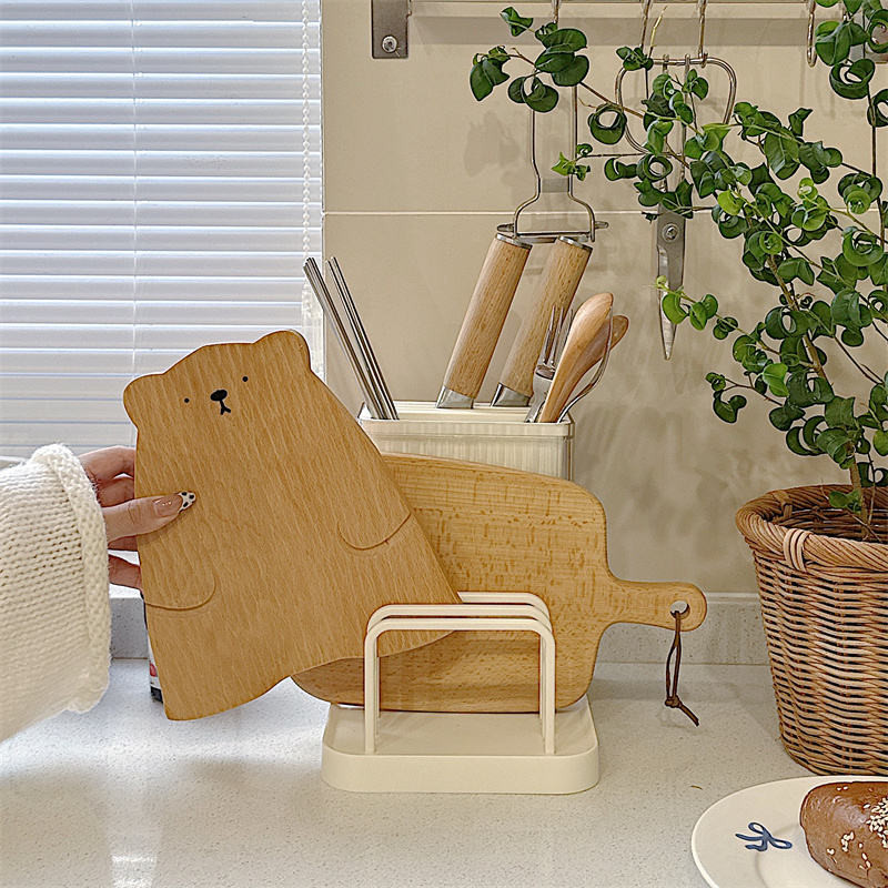 Creamy Air Knife Stand Cutting Board Stand Integrated Kitchen Multi ...