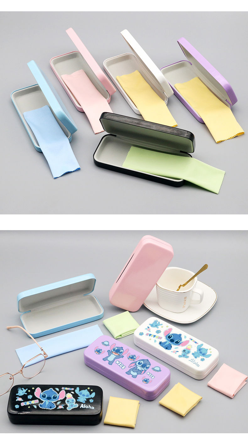 Stitch peripheral magnetic glasses case Stitch cute anti-pressure ...