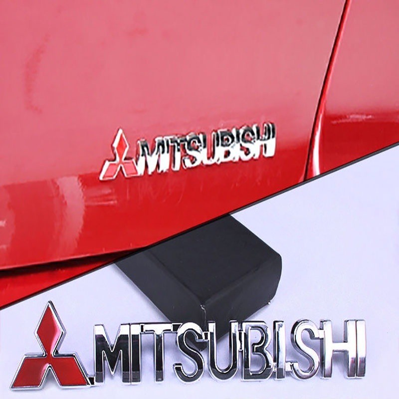 MITSUBISHI Logo Lioncel Lancer Wing God Ling Yue Galant Car Stickers ...