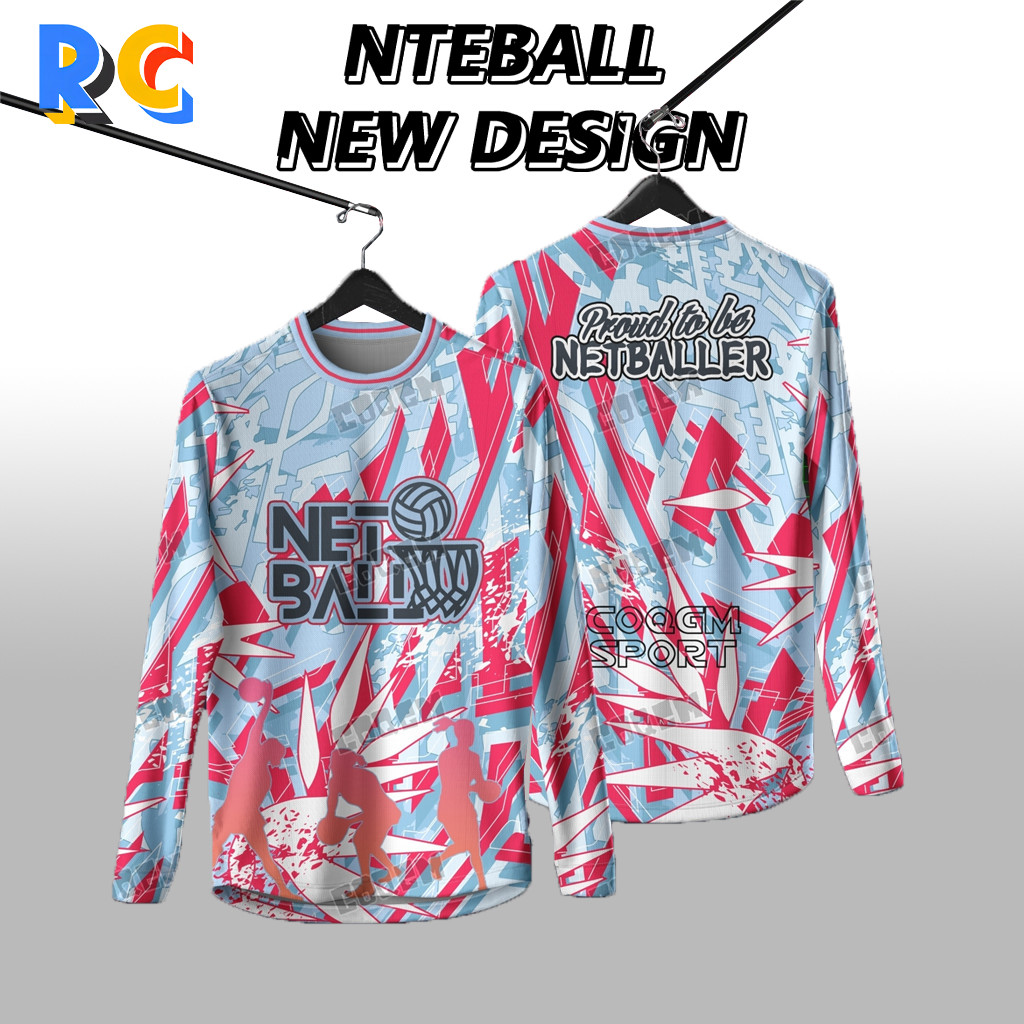 【Free Custom】2025 New Design NETBALL Jersey Long sleeves and short ...