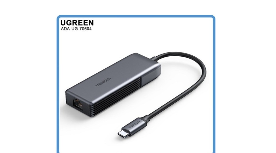 UGREEN USB-C to 5Gbps RJ45 Ethernet Adapter UG-CM312 70604 AQC111U ...