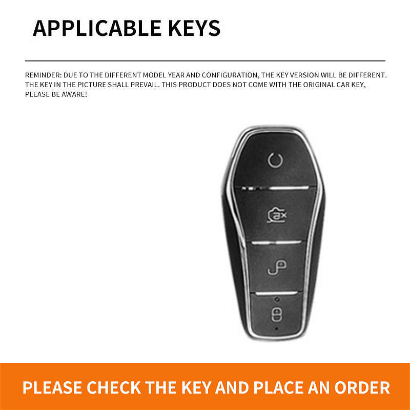 byd car key cover leather auto key protection case forsealion 7 for ...