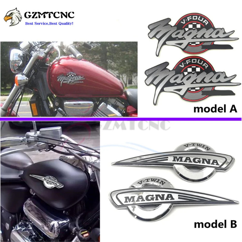 Motorcycle Gas Fuel Tank Emblem Badge Decals Stickers For Honda Magna ...