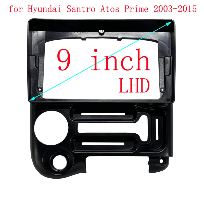 2 Din 9 Inch Car Android Radio Installation GPS Mp5 ABS PC Plastic ...