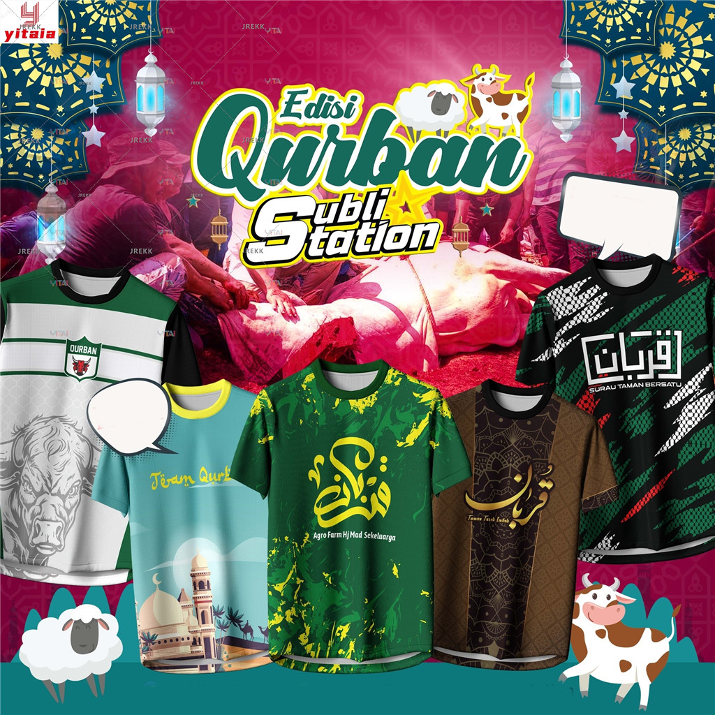 【READY STOCK】SPECIAL LIMITED EDITION QURBAN BAJU CREW HARI RAYA KORBAN ...