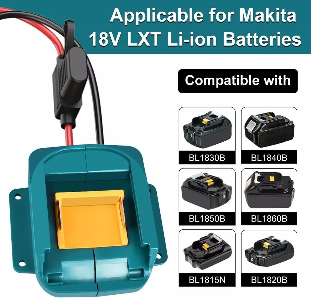Portable Car Igniter Starting Converter Automotive Jump Starter For Makita18V Lithium Battery ...