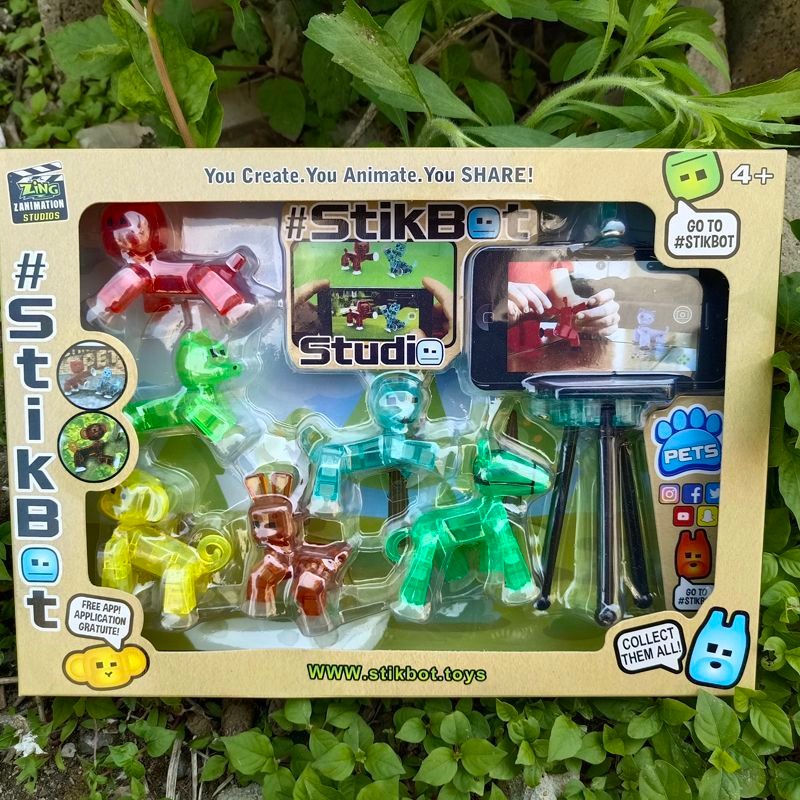 【Ready Stock】stickman stikbot figure stickman robot toy stickbot ...