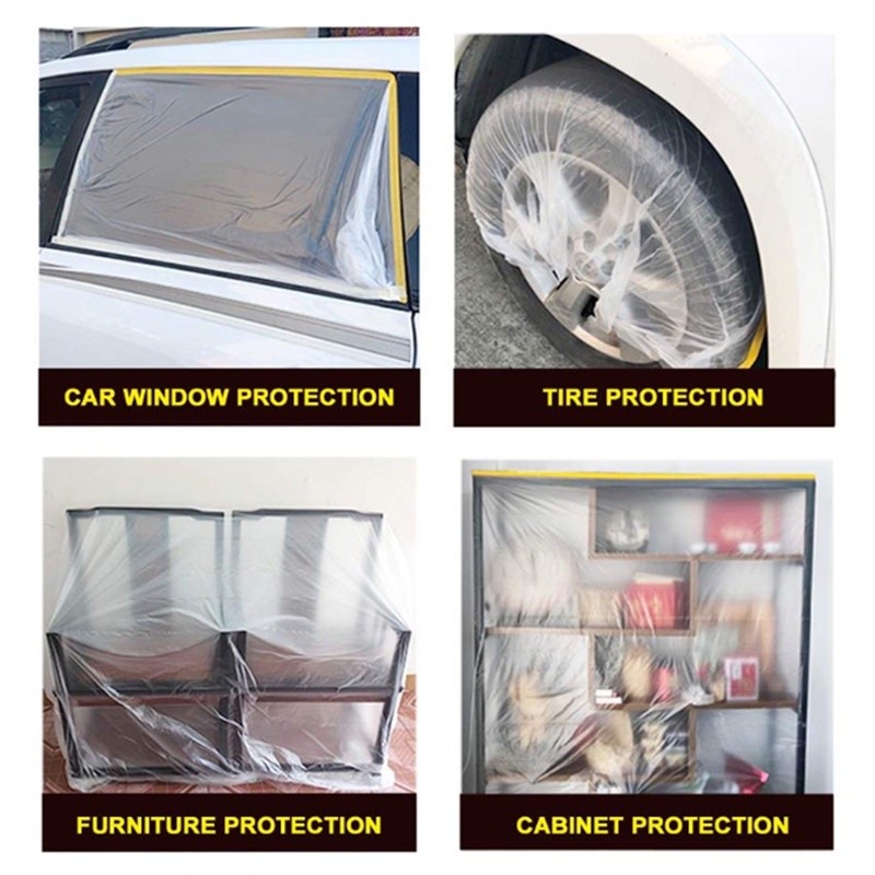 Disposable Furniture Dust Cover Plastic Furniture Masking Film ...