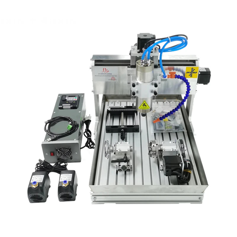 5 Axis CNC Router 3040 2200W 4 Axis Wood Engraver 6040 PCB Engraving ...