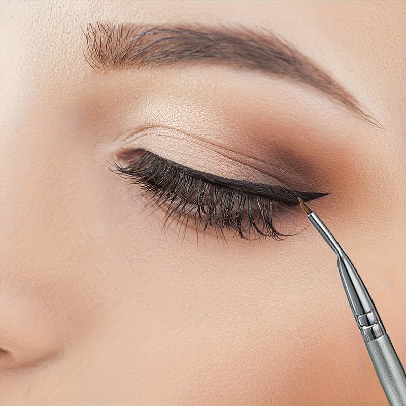 Diagonal Eyeliner Brush Multi Functional Angle Brush Folding Eyeliner ...