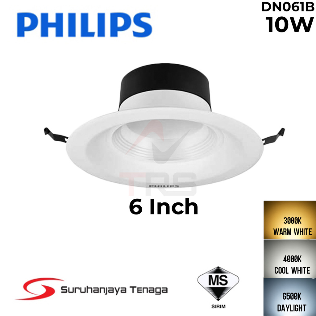 PHILIPS MESON Recessed Downlight 4" 5" 6" 8" 9W 13W 17W 24W LED Ceiling ...