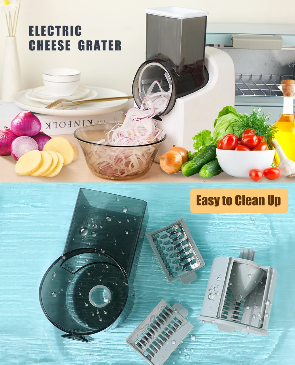Vegetable Grater Cutter Slicer Shredder Multifunction Veggie Cut ...