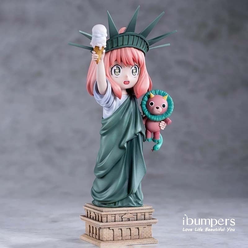 ibumpers SPY X FAMILY Mimo Statue of Liberty Aniya Model Cute Japanese ...
