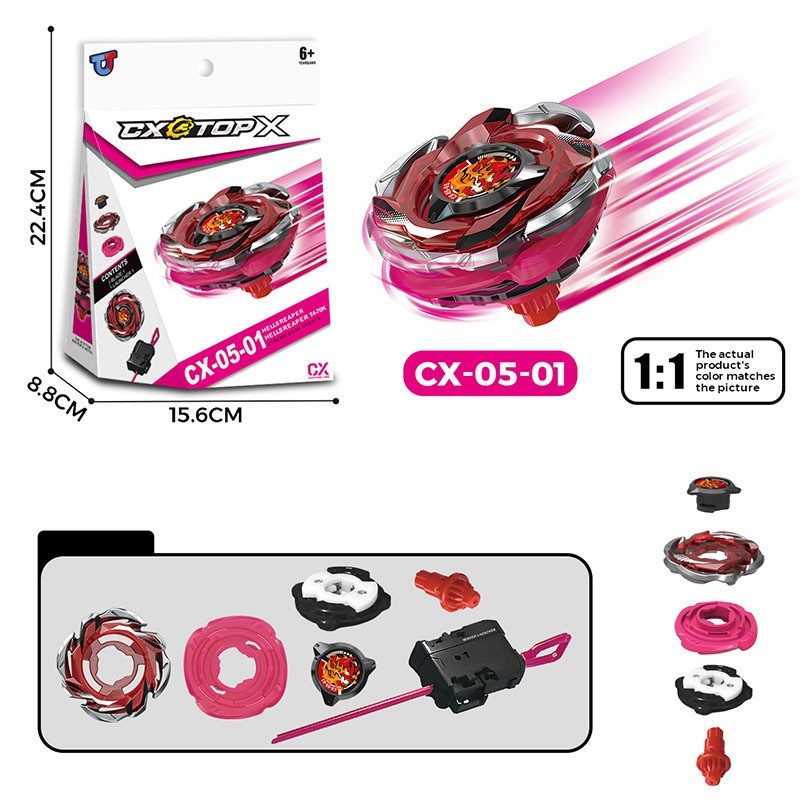 Beyblade X UX-14 CX-01 Dran Brave UX-09 Samurai Saber CX-05-01 Set UX ...