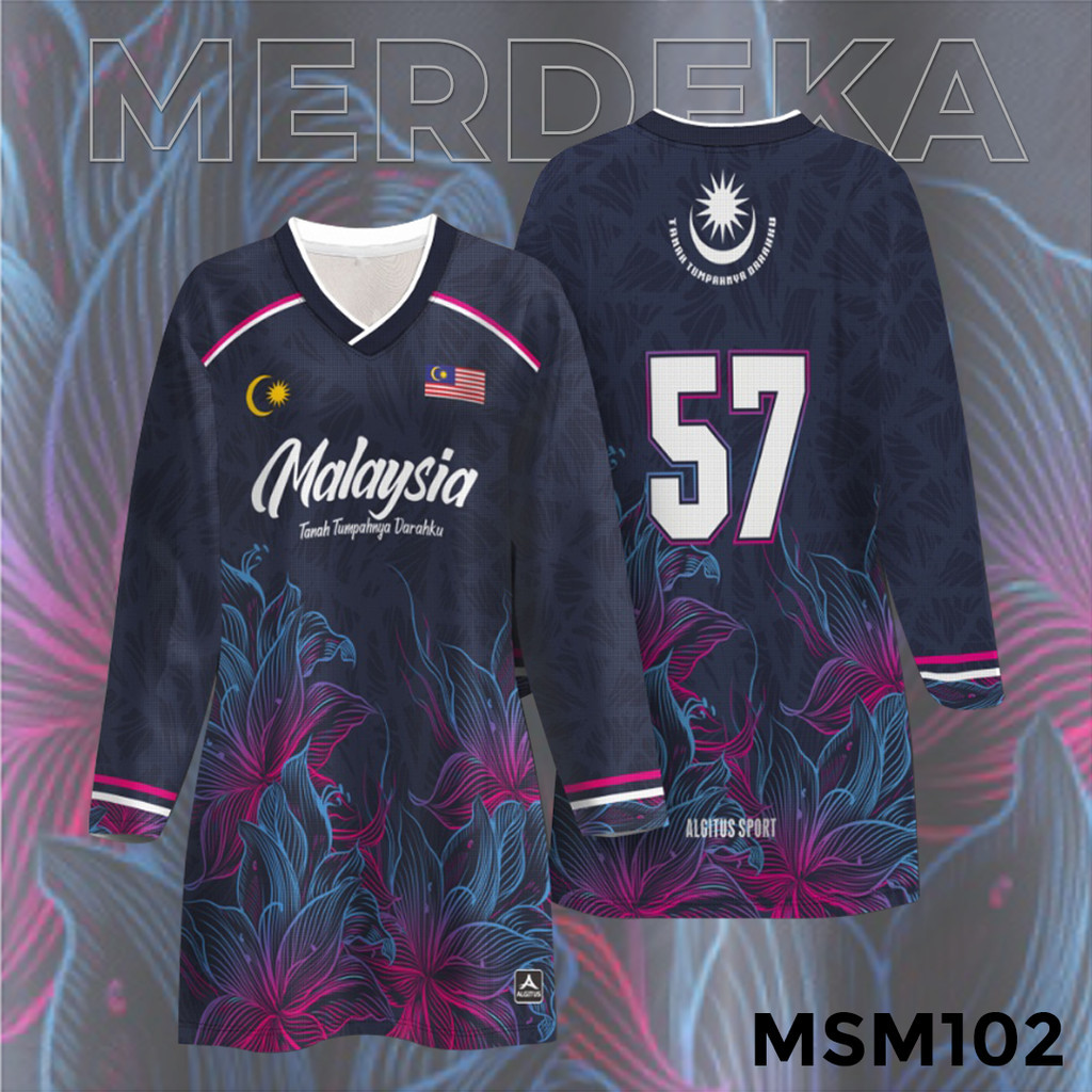2025 New Malaysia Premium Algitus Merdeka Jersey Design Terbaru Viral ...