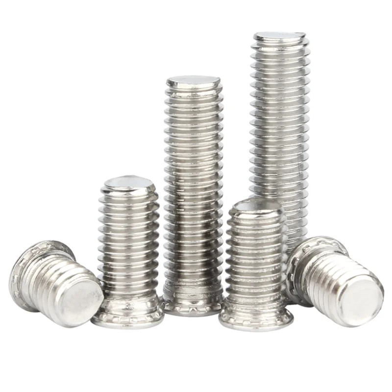 Self Clinching Screw Studs Pressure Rivet Screw 304 Stainless Steel M2 ...