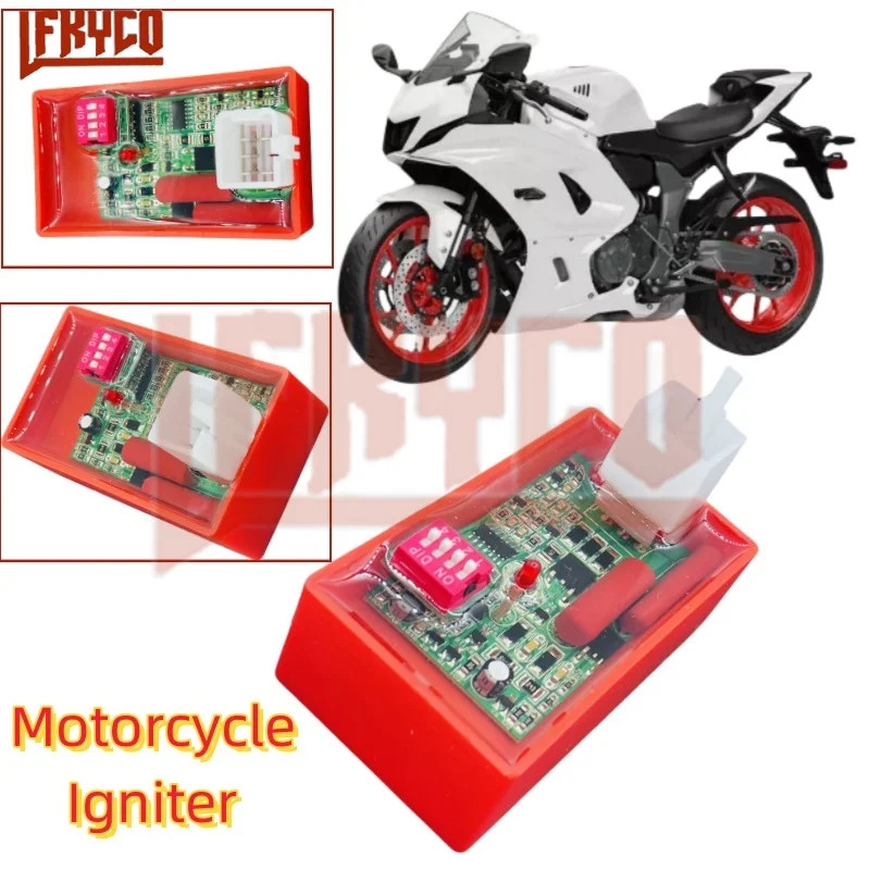 5 Pin Adjustable AC CDI Motorcycle Racing Parts Moto Ignition System ...