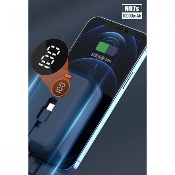🔋Power Bank 10000mAh CAZA N07S Mini Super Fast Charge 66w Super Fast ...