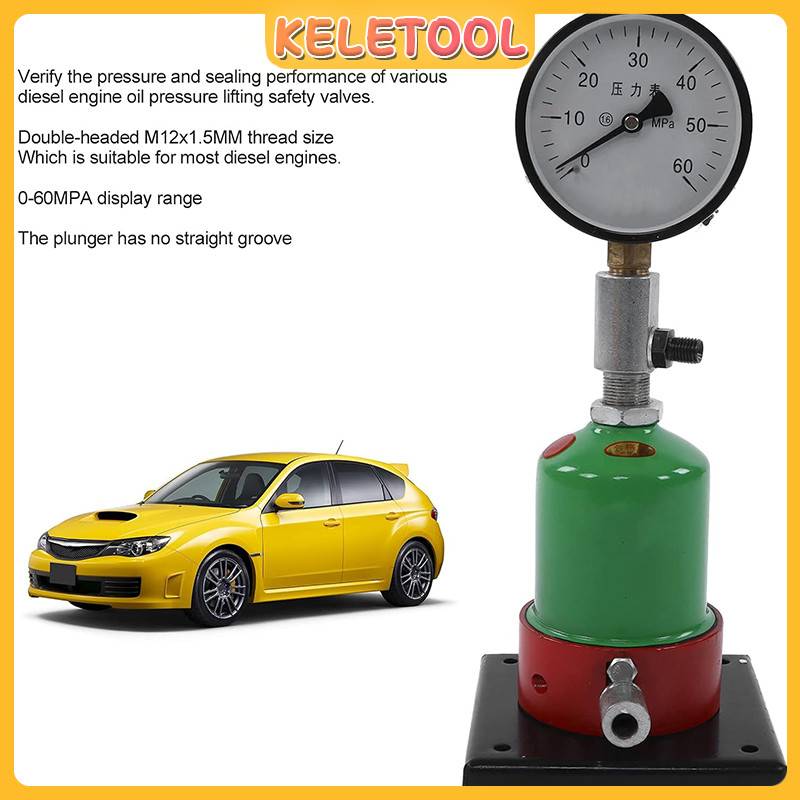 Hand Adjustment Pressure Injector Diesel Injector Nozzle Test Tool ...