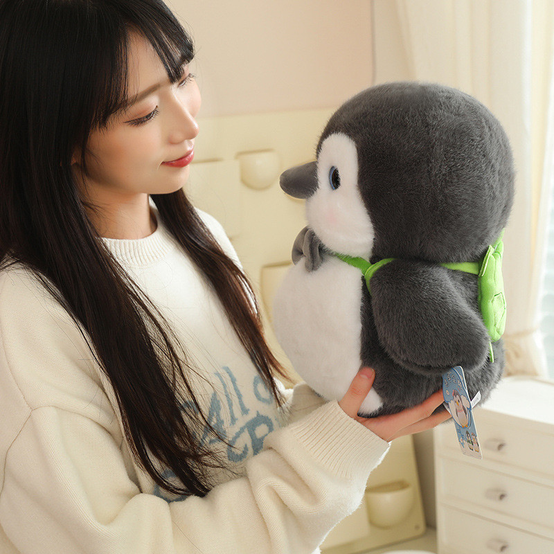 Penguin Plush Dolls Cute Stuffed Animal Doll Toy Bedroom Baby Soothing ...