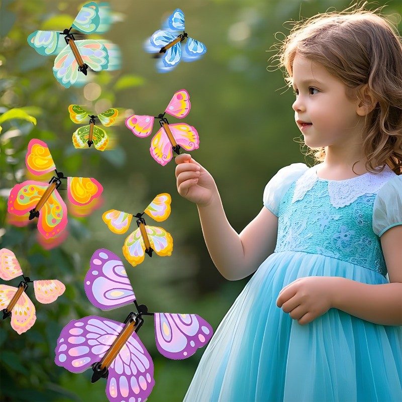 3-10Pcs Magic Flying Butterfly Toys - Funny, Creative, Fashion ...