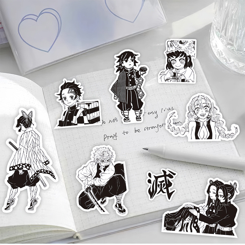 75/82Pcs Demon Slayer Sticker Pack - Tanjiro, Nezuko, Giyu & Shinobu ...