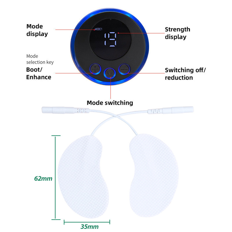 EMS Tens Elektrod Pad Gel untuk Urut Mata Massager Muka Terapi ...