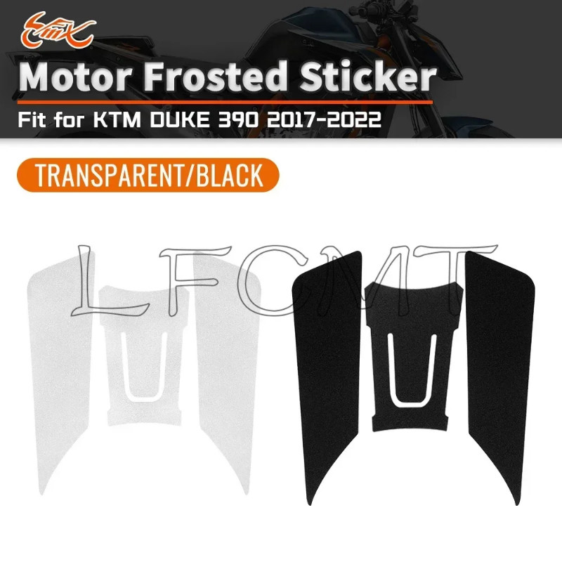 Fit for DUKE390 DUKE 390 200 125 2017-2022 Motorcycle Tank Pad Frosted ...