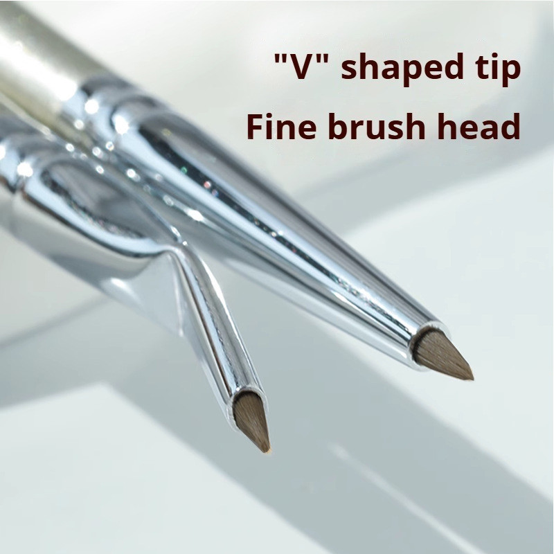 Diagonal Eyeliner Brush Multi Functional Angle Brush Folding Eyeliner ...