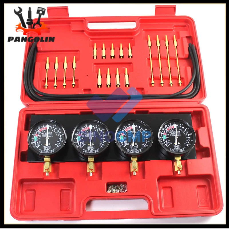 Fuel Vacuum Carburetor Synchronizer Carb Balancer Sync Gauge Set ...