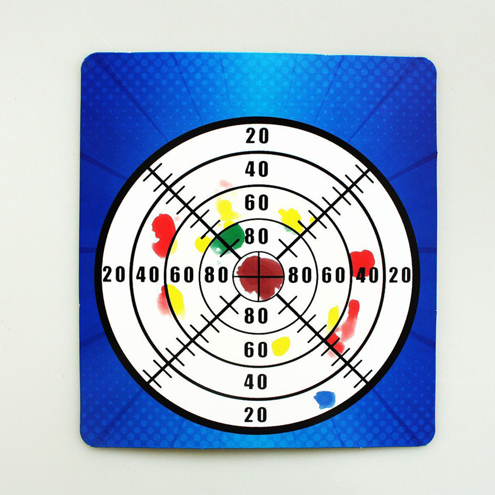 [Ready Stock]10pcs Water-revealed Target, Colour-changing Target Toy ...