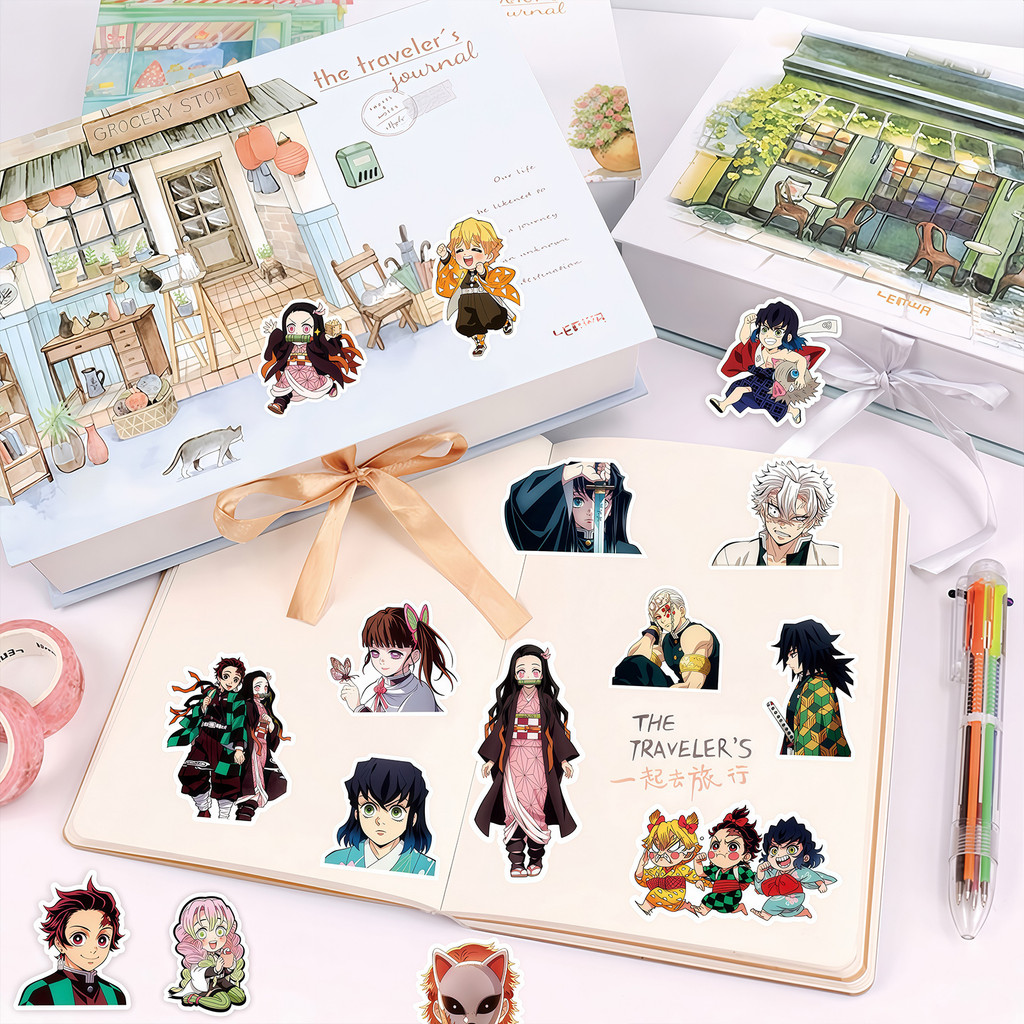 75/82Pcs Demon Slayer Sticker Pack - Tanjiro, Nezuko, Giyu & Shinobu ...