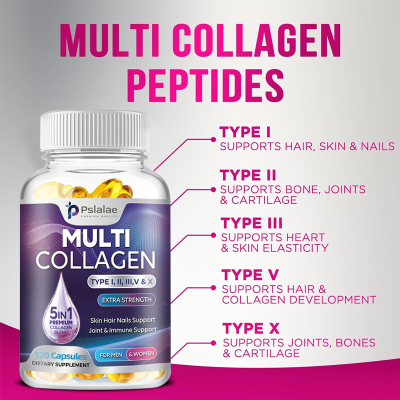 MULTI COLLAGEN - 5-in-1 Premium Collagen Blend - Nourishes Skin ...
