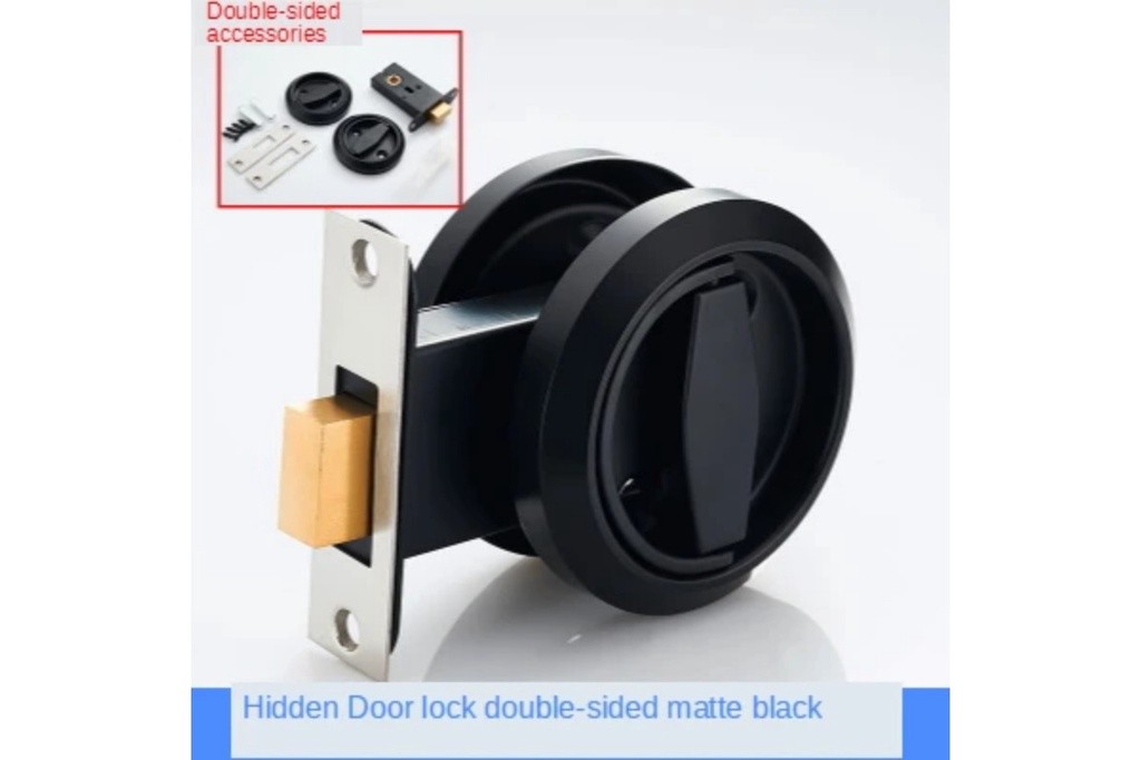 Two Size Beautiful Invisible Locks 3 Colors backdrop Invisible Handle ...